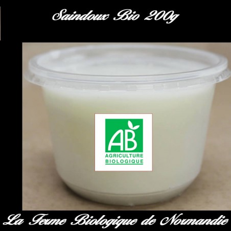Saindoux bio gras de porc 200g similaire à la graisse de canard.